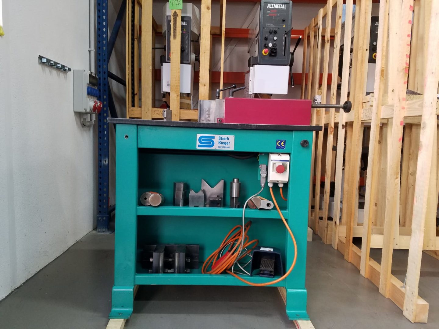Verkauft /Sold STIERLI- BIEGER 120HE Horizontale Biegepresse - Ing ...