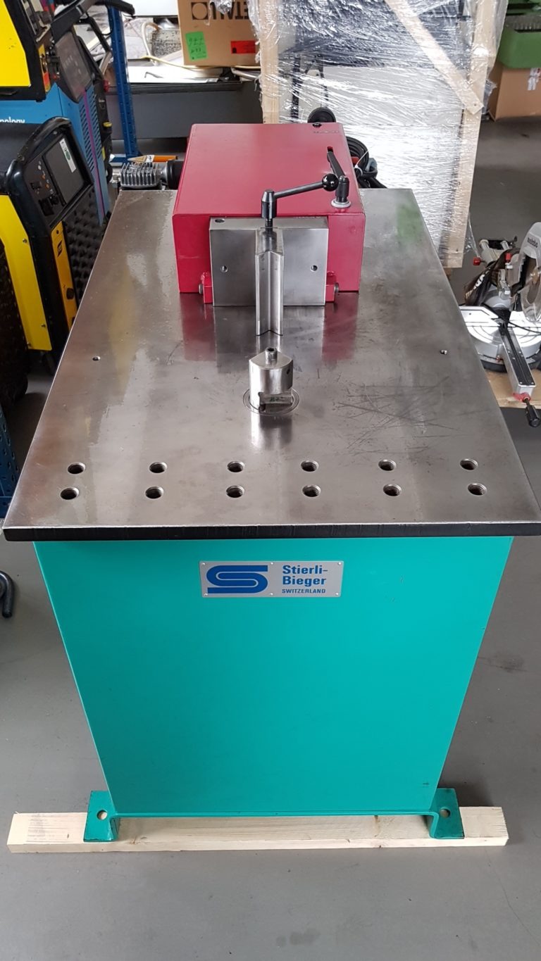 Verkauft /Sold STIERLI- BIEGER 120HE Horizontale Biegepresse - Ing ...