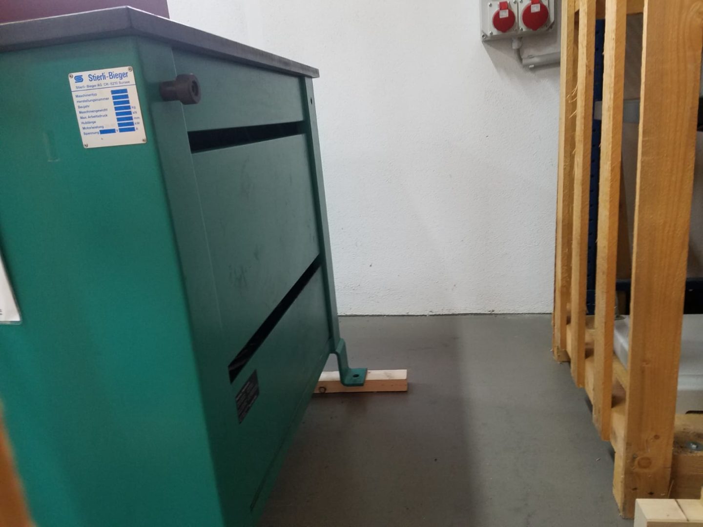 Verkauft /Sold STIERLI- BIEGER 120HE Horizontale Biegepresse - Ing ...
