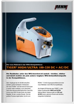 REHM TIGER® 230 - Ing. Büro & Maschinen Besmann